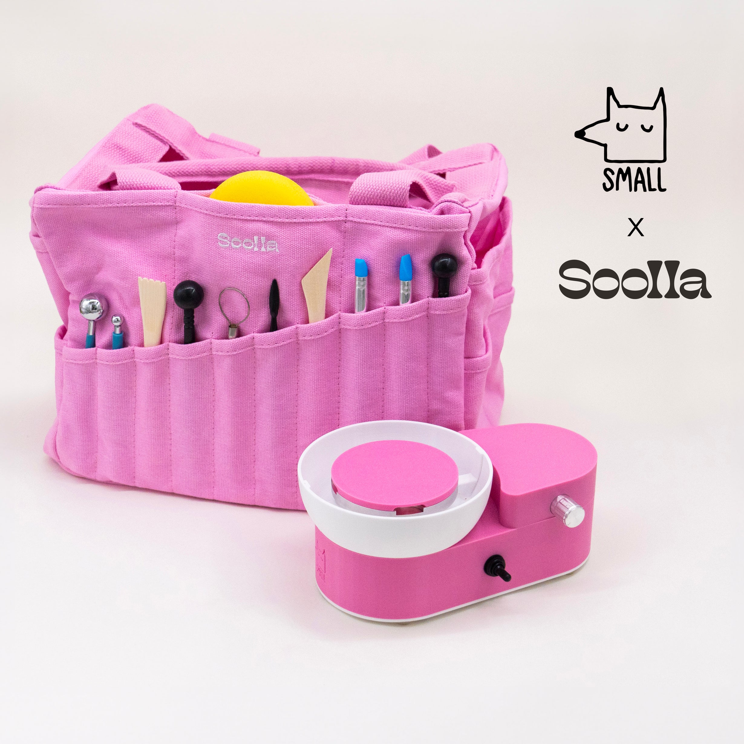 Soolla Studio Bag: Storage Organizer & Pottery Tool Bag – Small Ceramics
